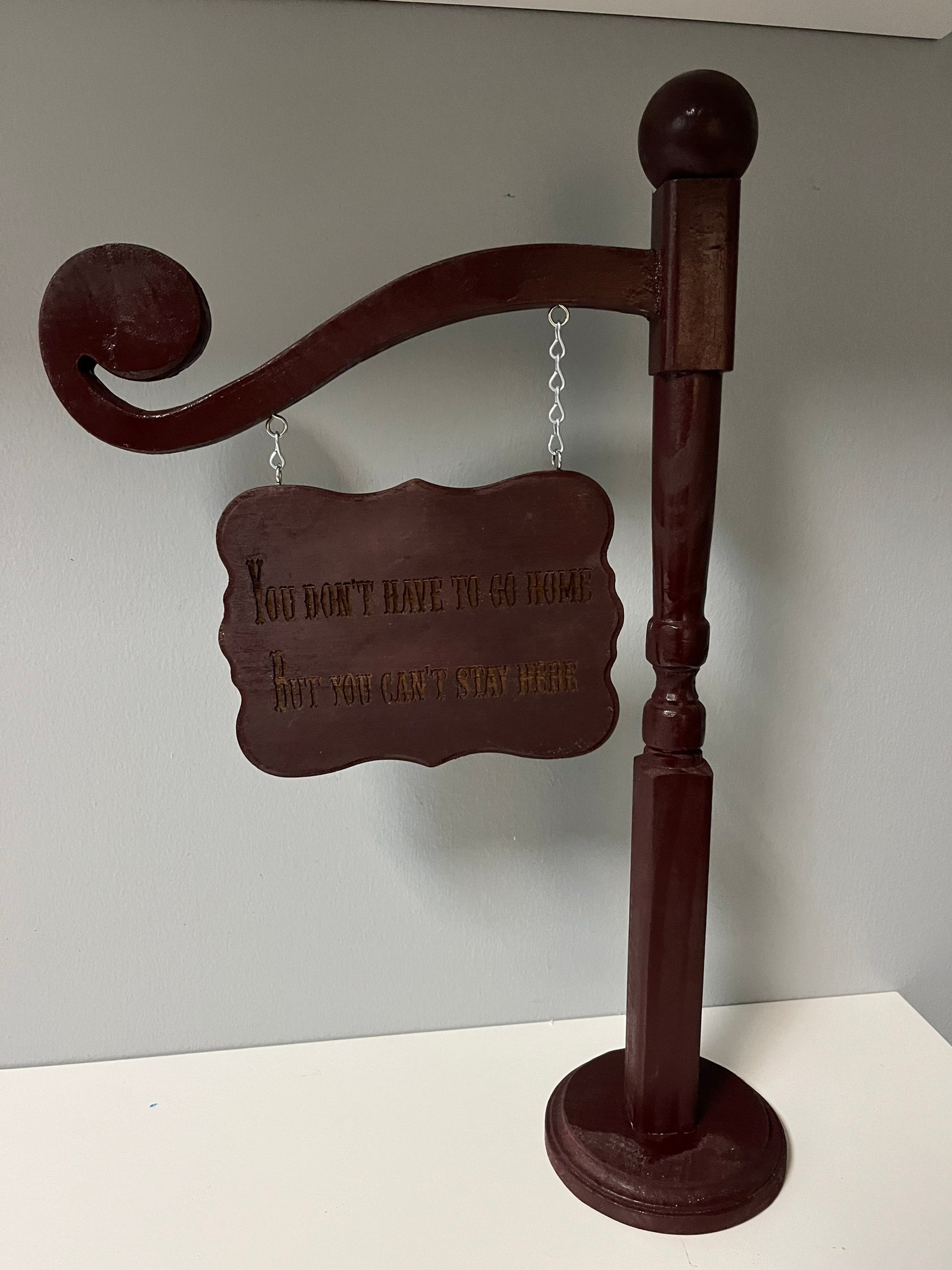 Street Sign Lamp Post Trolley Station Lamp Post 21 Inch - Etsy