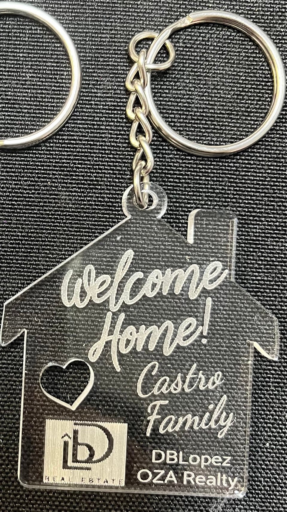 Welcome Home Keychain - Etsy
