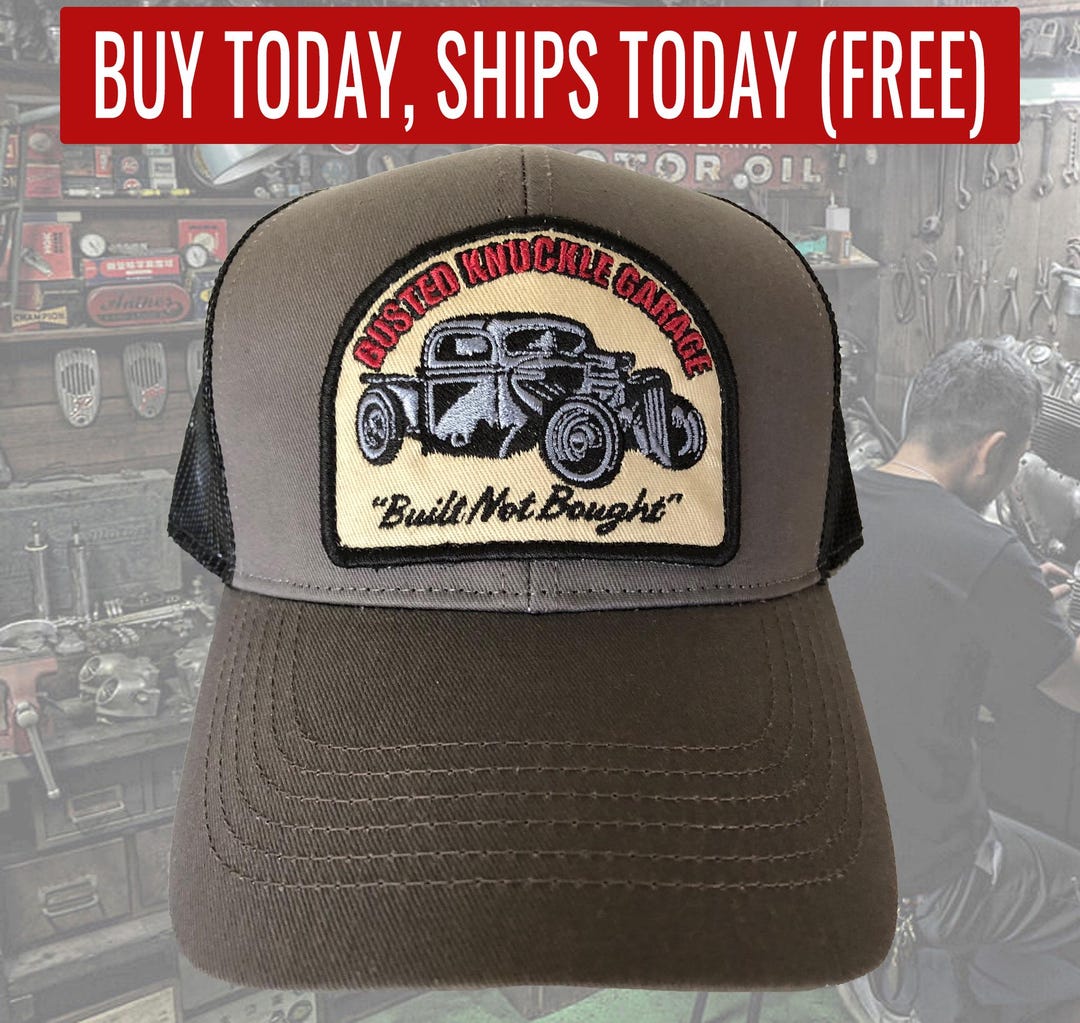Carguy Hotrod Ball Cap Hat | Busted Knuckle Garage Brand - Etsy