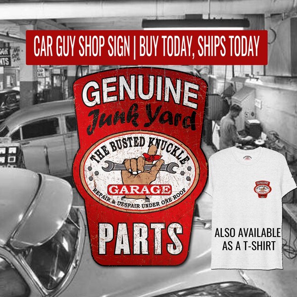 Junkyard Sign - Etsy