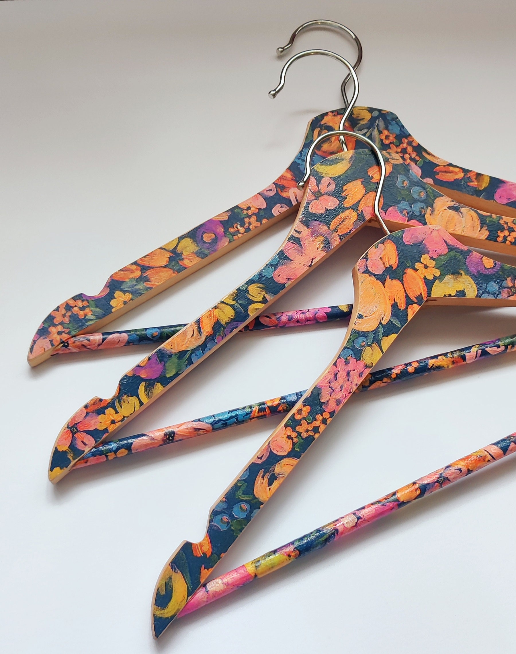 Decorative Floral Hangers - Etsy
