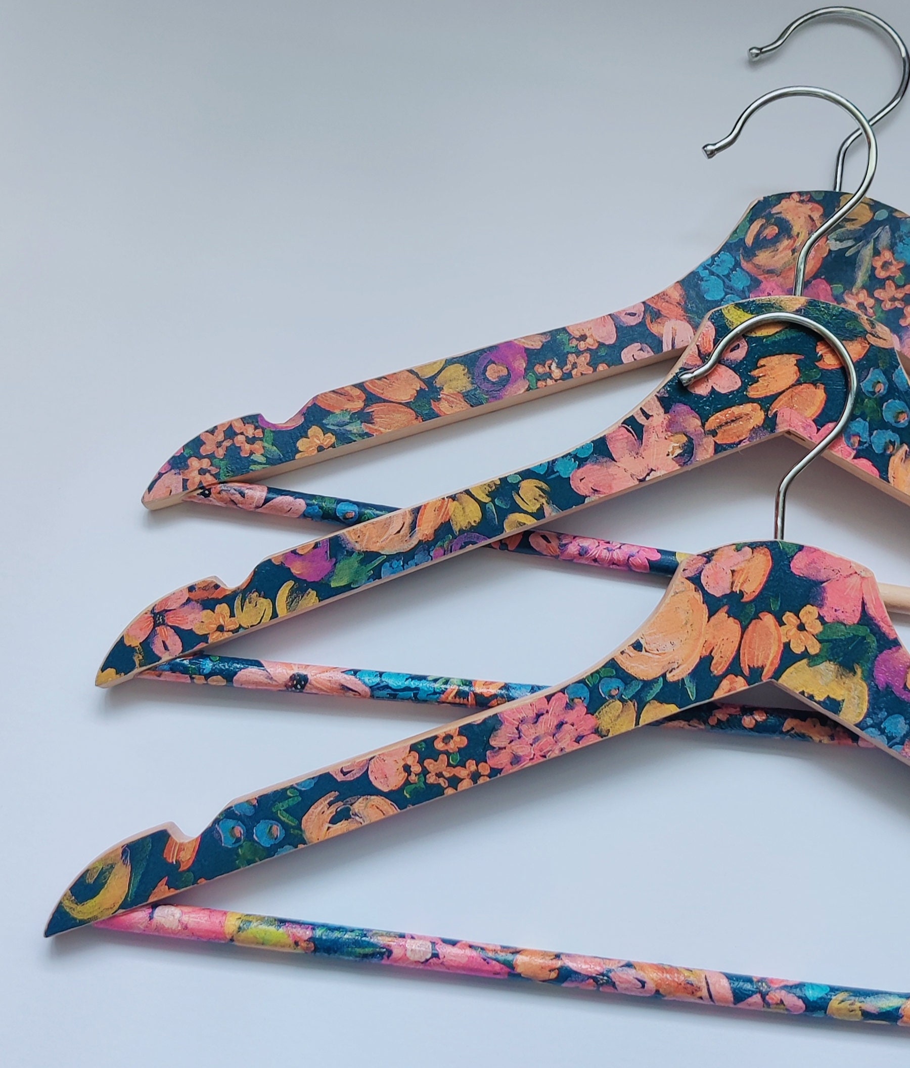 Decorative Floral Hangers - Etsy