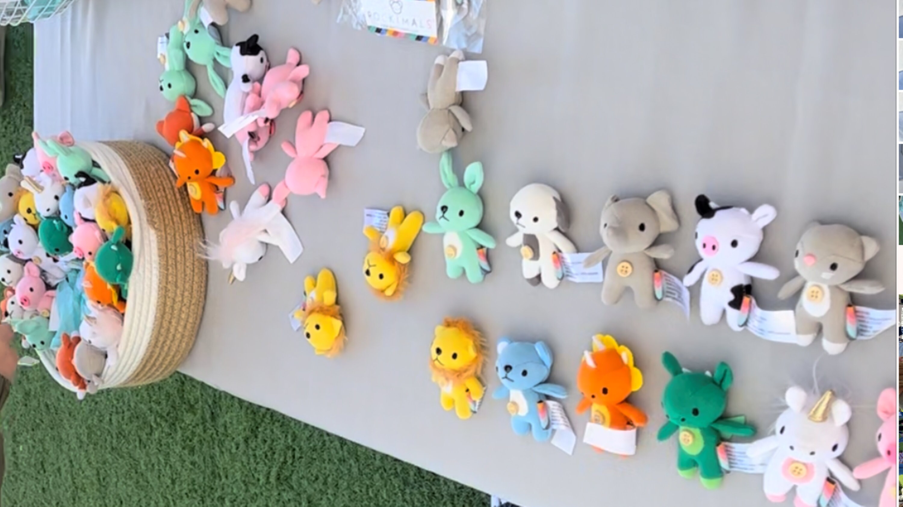 Mini Elephant Stuffed Animal Party Favor Gift Mini Plush Imaginative ...