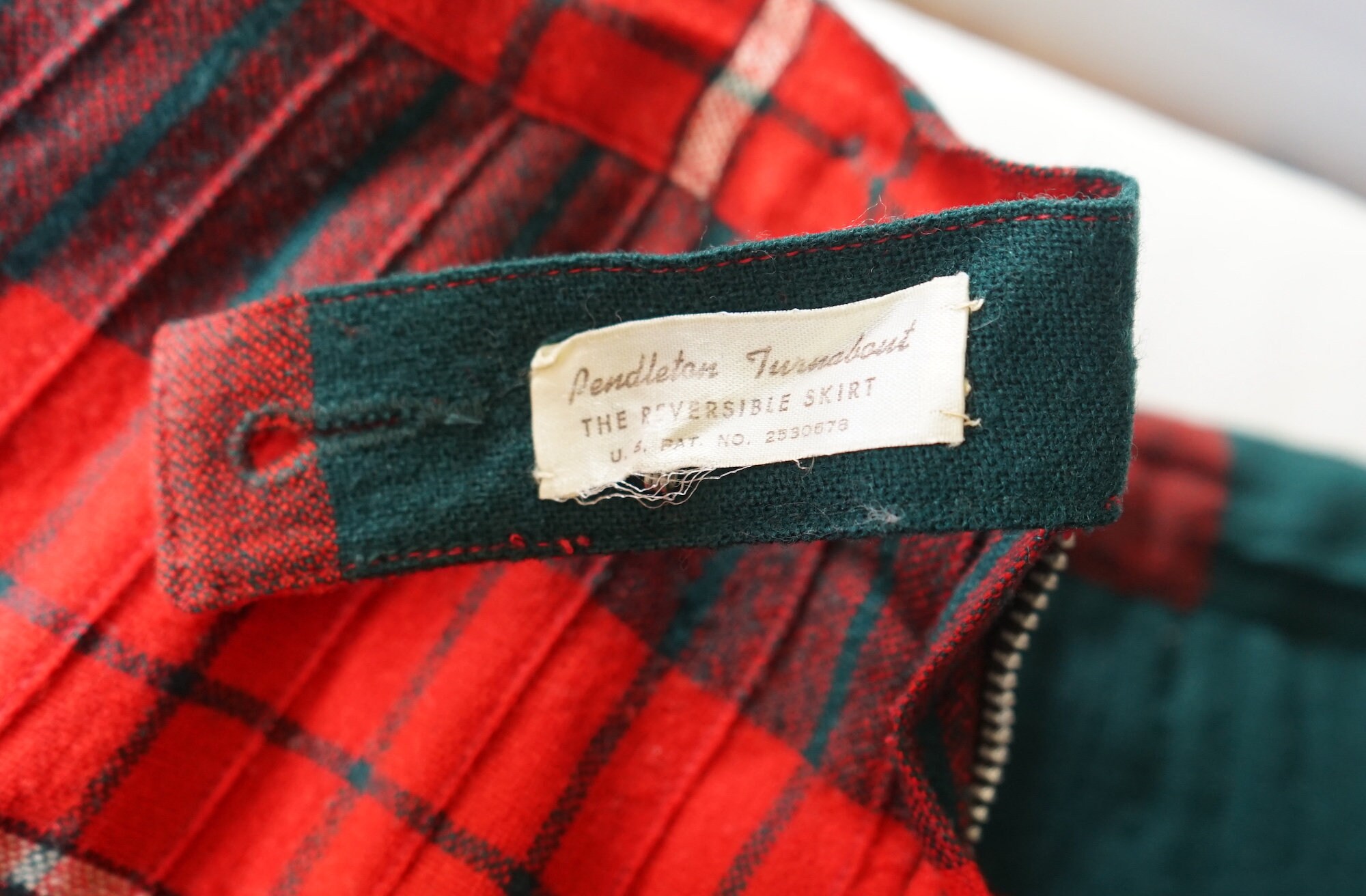 Vintage 1950s Pendleton Roundabout Reversible Wool Skirt - Etsy