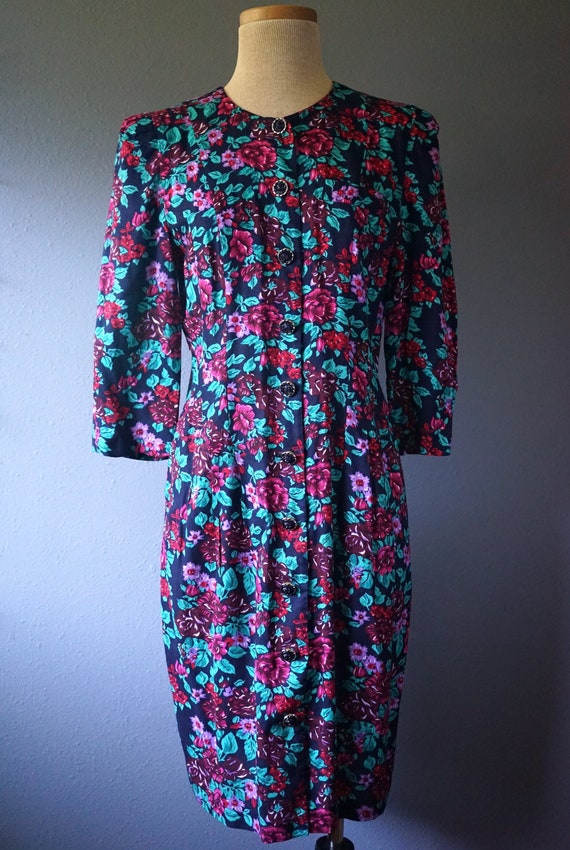Vintage 90s floral dress - Gem