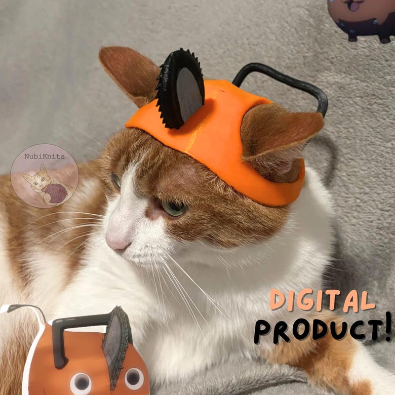 3d Printing Cat Hats - Etsy