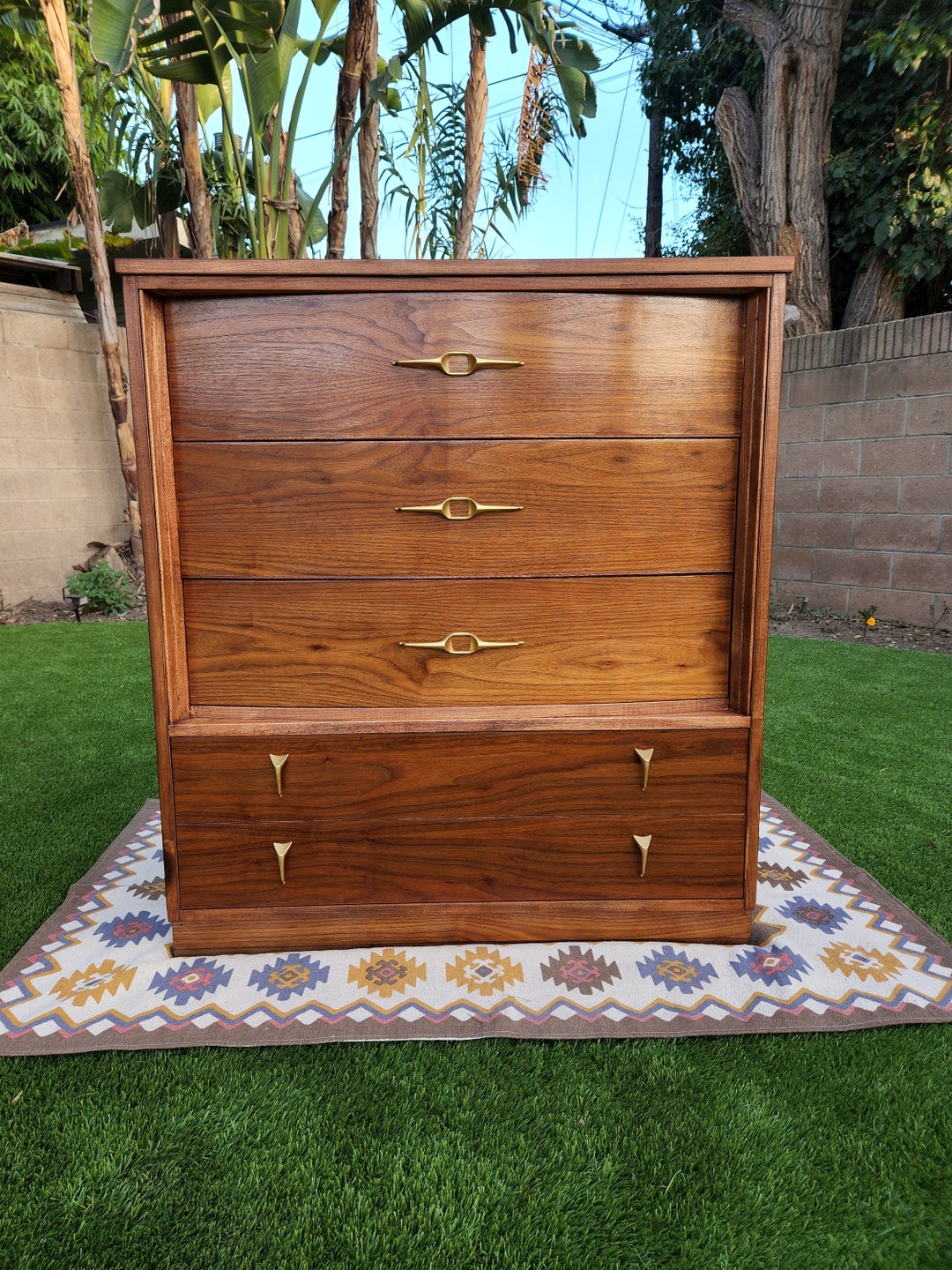 SOLD* Example of Work Done**vintage *dixie* Chest of Drawers - Etsy