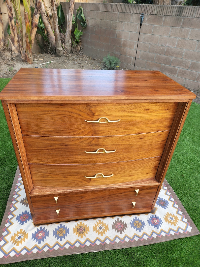 SOLD* Example of Work Done**vintage *dixie* Chest of Drawers - Etsy