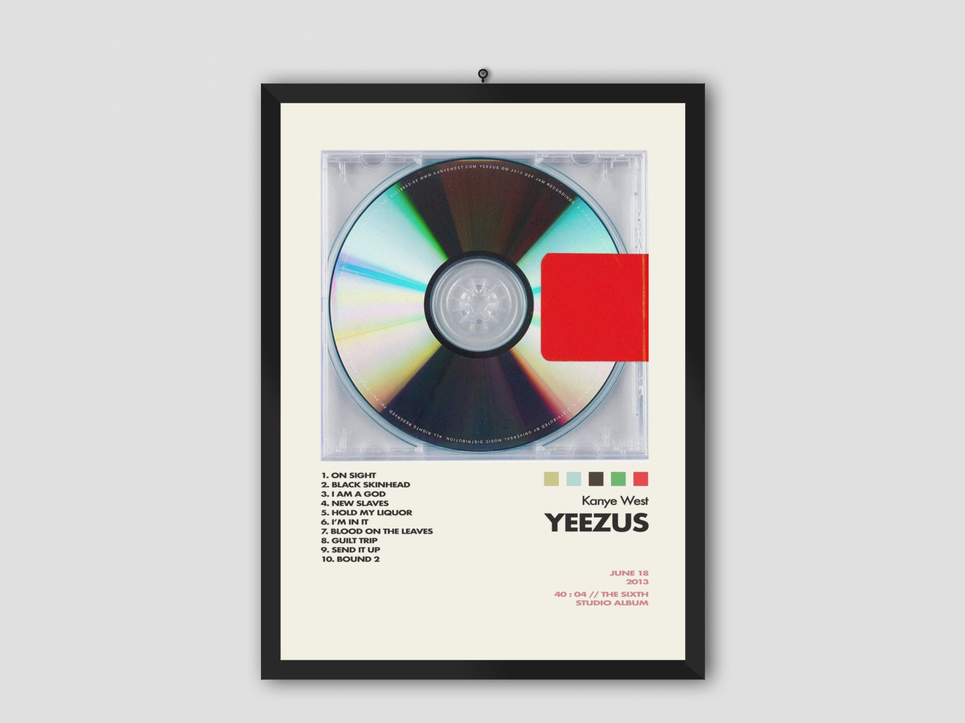 Yeezus Album Cover Art