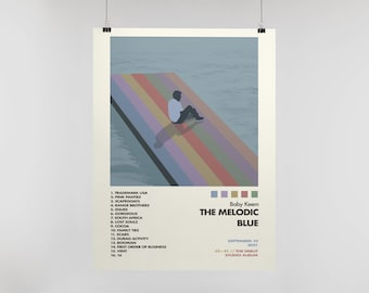 The Melodic Blue Album Cover - Etsy