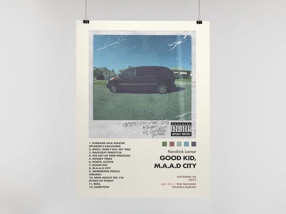 Kendrick Lamar Maad City Cover