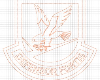 Air Force Security Forces Badge Svg | Etsy