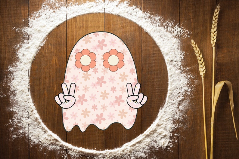 Peace Ghost Cookie Cutter With PNG File for Eddie Printer - Etsy