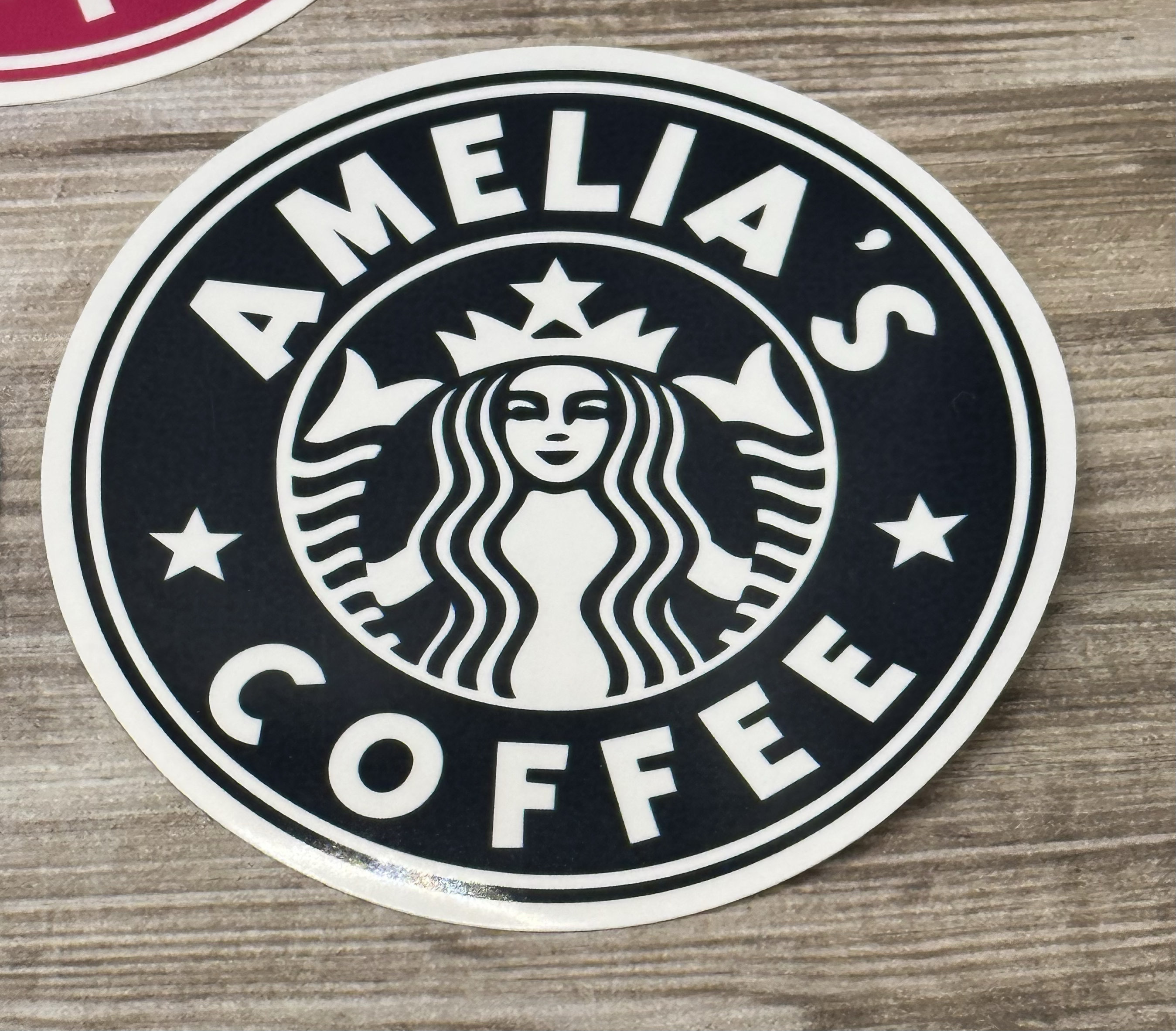 Starbucks Classic Cut Sticker - Etsy