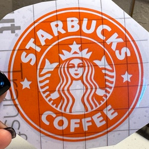 Starbucks Vinyl Decal *customization Available for Text* - Etsy