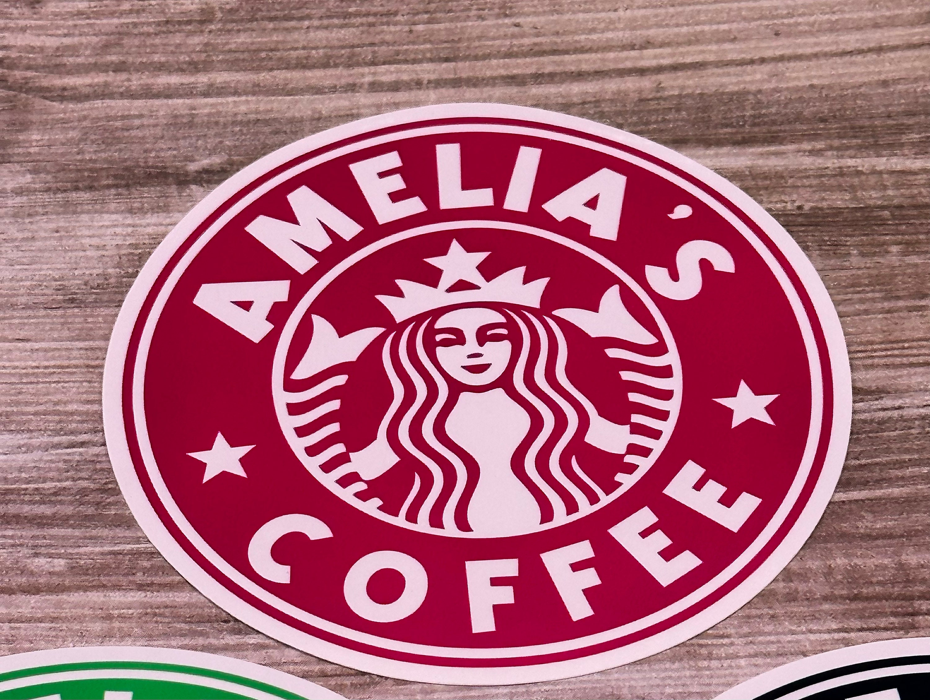 Starbucks Classic Cut Sticker - Etsy
