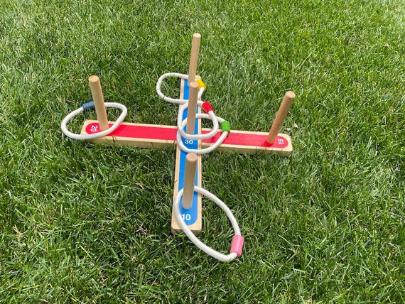 Giant Ring Toss Game Family Outdoor Skills Game - Etsy