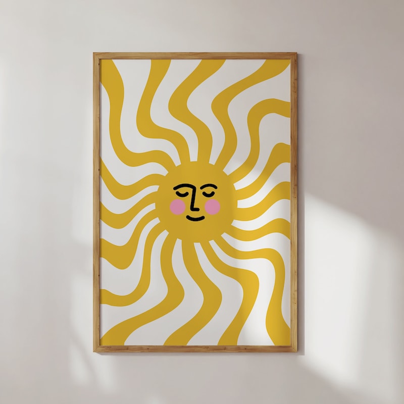 Retro, Y2k Boho Poster - Etsy