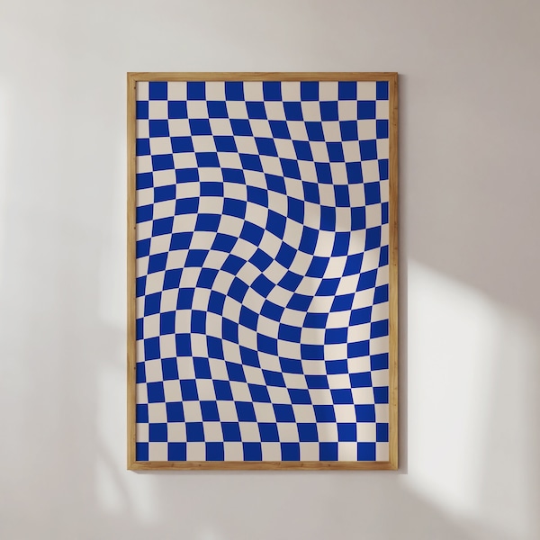 Checkered Print - Etsy