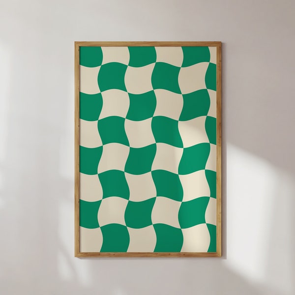 Checkered Print - Etsy