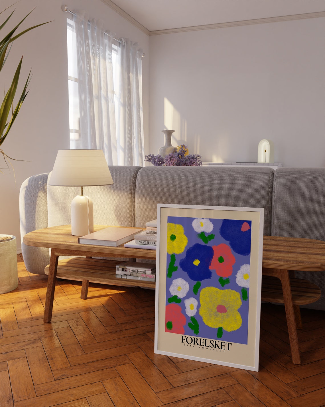 Poster Wall Art Prints Trendy • Abstrakte Kunst Bunt • Poster Aesthetic ...