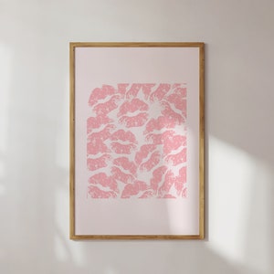 Coquette Room Decor Posters - Cottage Core Pink Aesthetic for College ...