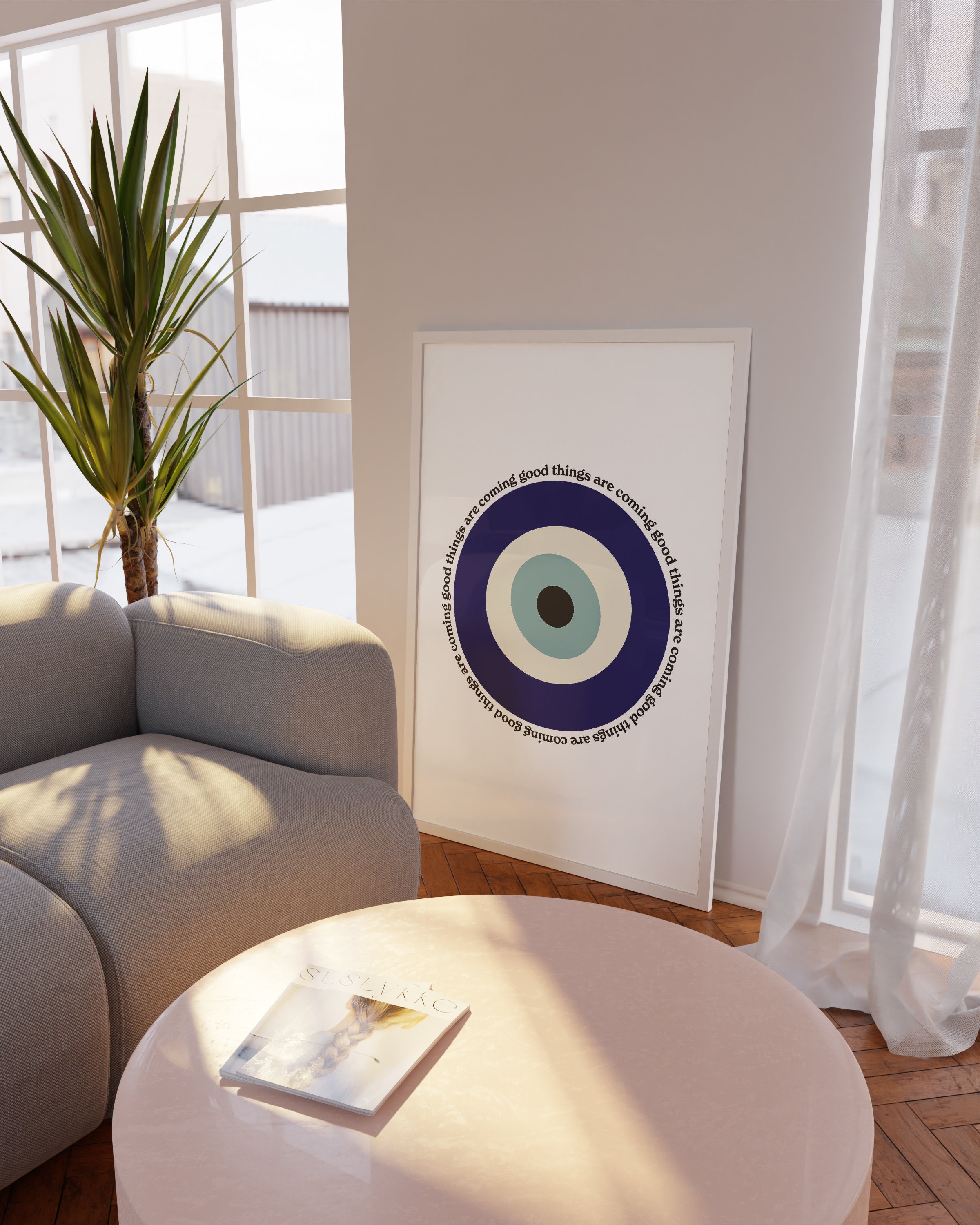 Evil Eye Wall Art Print Evil Eye Room Decor Evil Eye Prints - Etsy