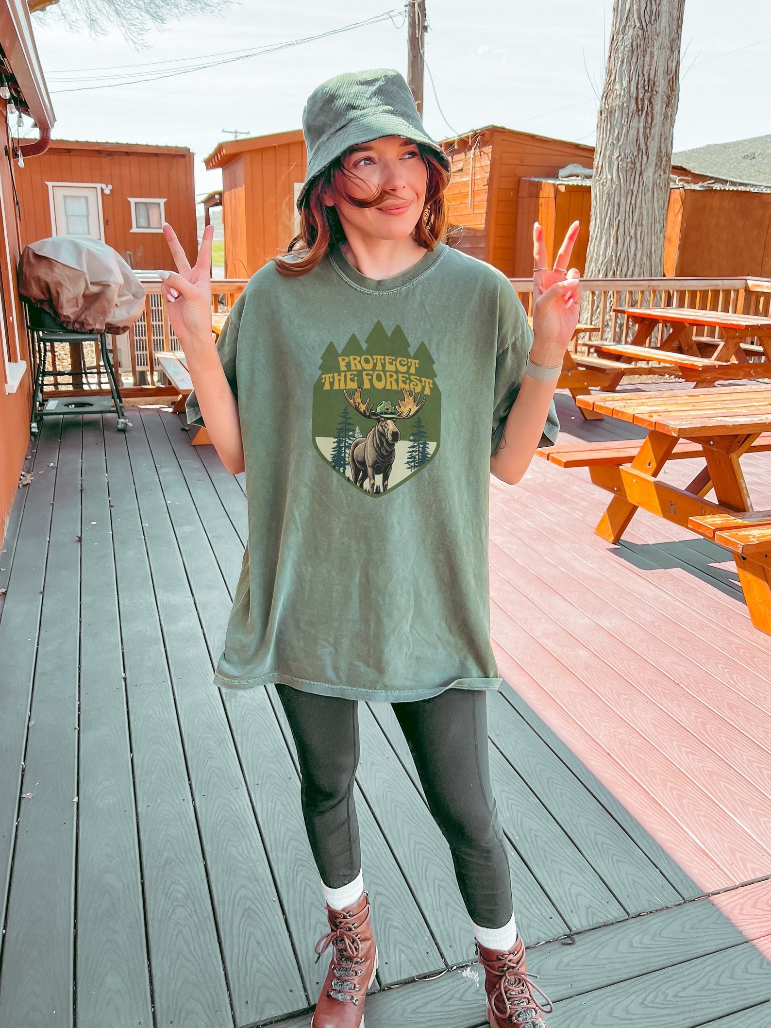 Forest National Park Shirt Comfort Colors, Outdoors Wildlife Shirt ...