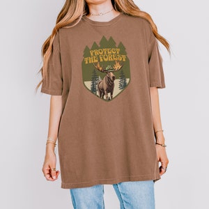 Forest National Park Shirt Comfort Colors, Outdoors Wildlife Shirt ...