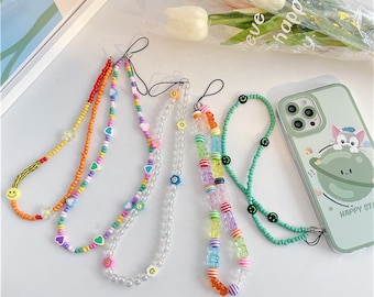 Iphone Beaded Wrist Strap - Etsy