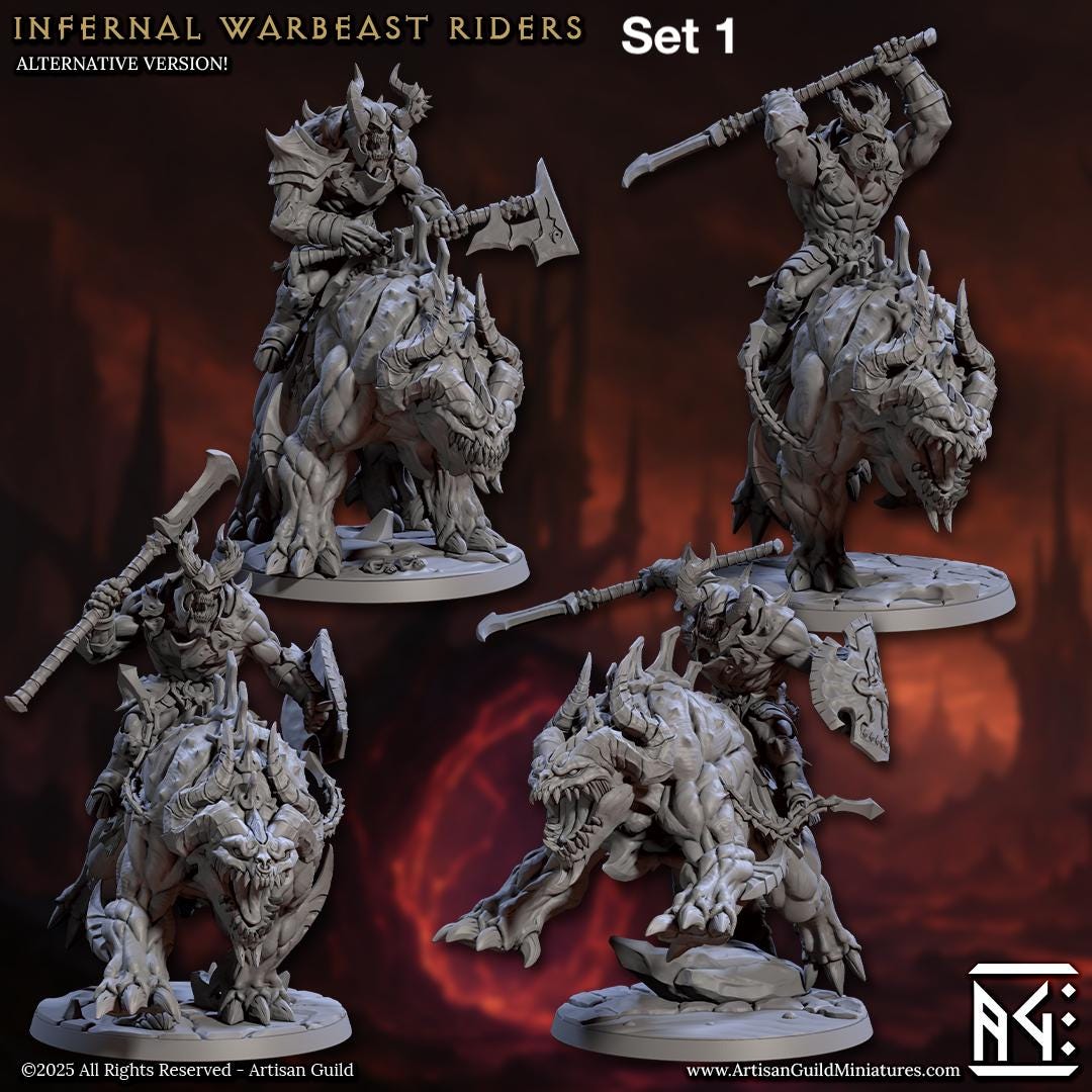 Infernal Warbeast - Artisan Guild - Dungeons and Dragons, Dnd ...