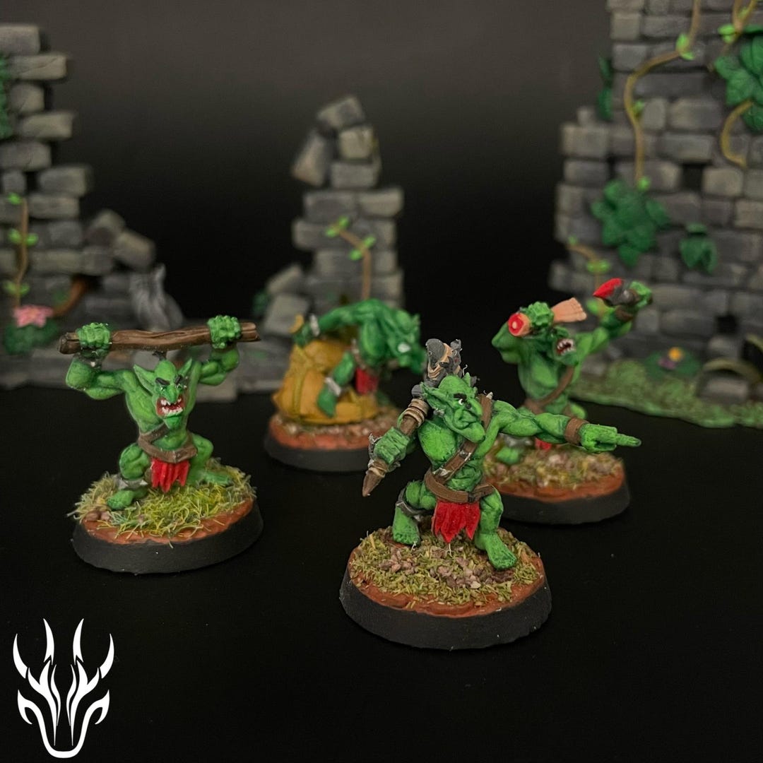 Small Orcs Set Cast N' Play Dungeons and Dragons, Dnd, Pathfinder ...