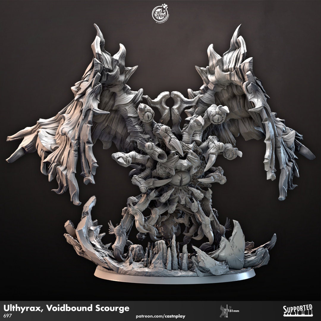 Ulthyrax Voidbound Scourge Cast N' Play Dungeons and Dragons, Dnd ...