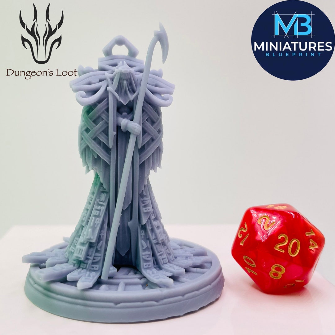Mona Devineress Miniature Blueprint Dungeons and Dragons, Dnd ...