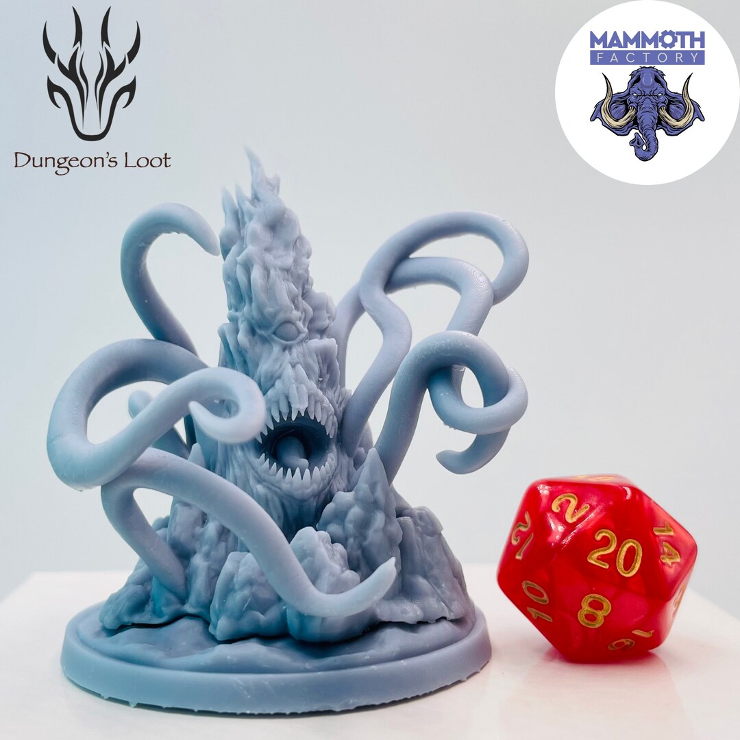 Roper Mammoth Factory Dungeons and Dragons, Dnd, Pathfinder, Warhammer ...