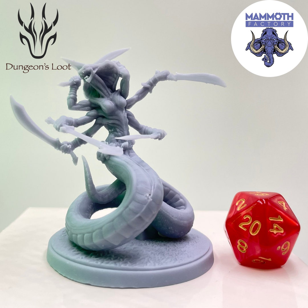 Ssrall Prelate Mammoth Factory Dungeons and Dragons, Dnd, Pathfinder ...