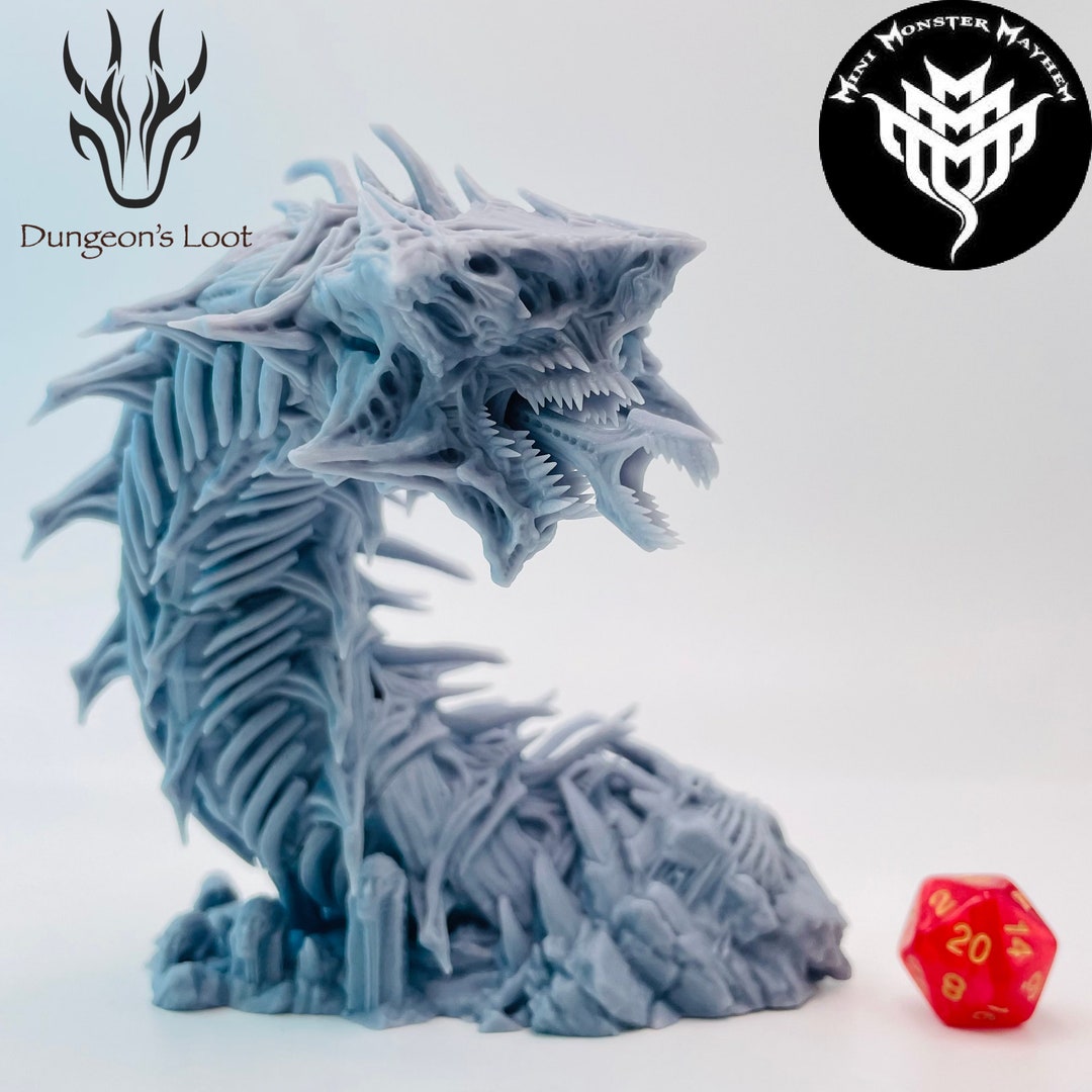 Xenomorph Purple Worm, Giger Tribute Mini Monster Mayhem Dungeons and ...