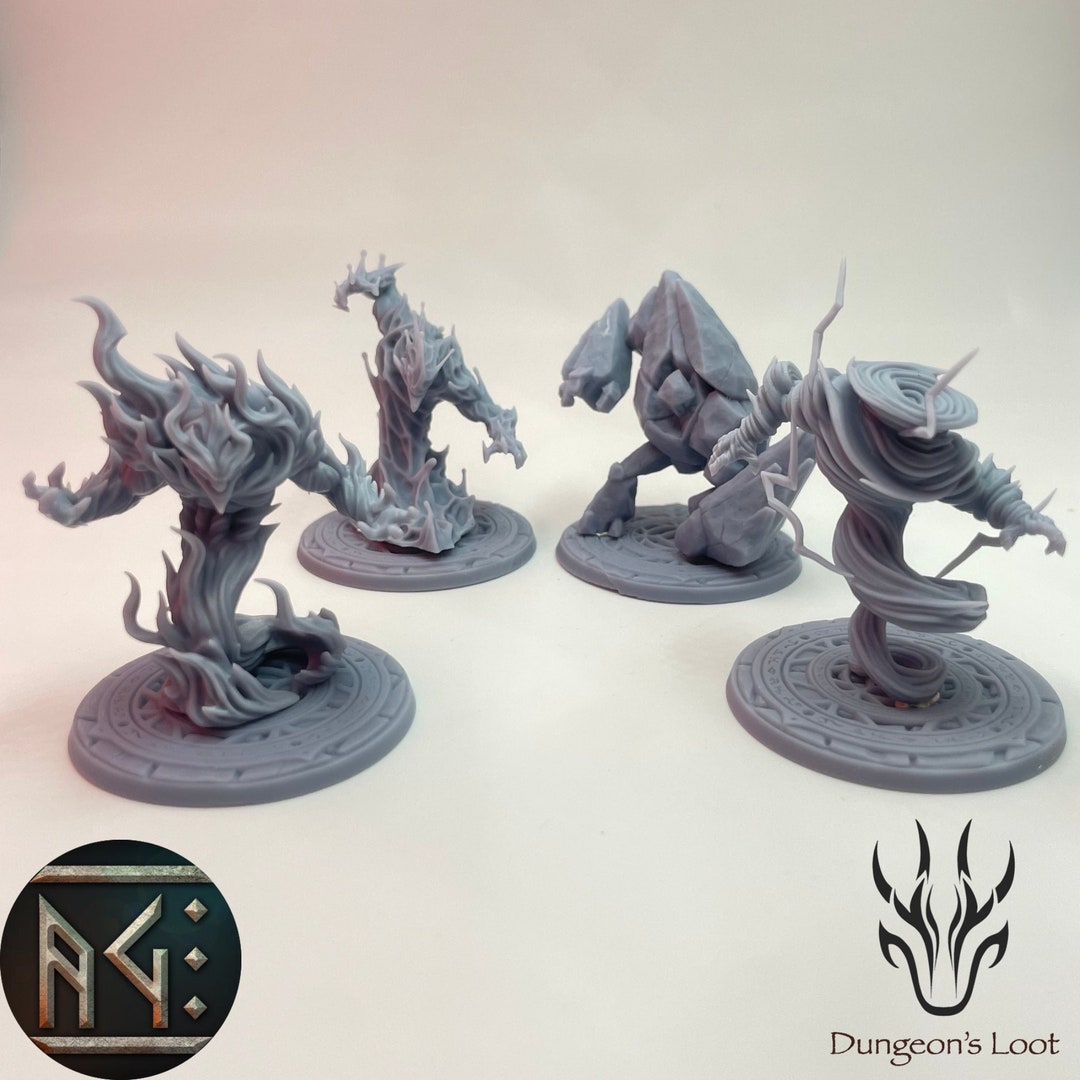 Elementali Risvegliati Artisan Guild Dungeons and dragons, Dnd ...