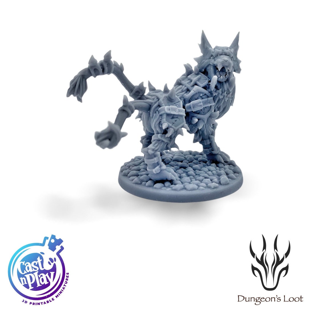 Armored Warbeast Cast N' Play Dungeons and Dragons, Dnd, Pathfinder ...