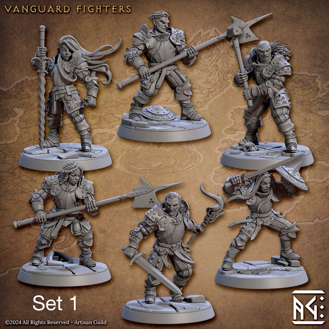 Vanguard Fighters Artisan Guild Dungeons and Dragons, Dnd, Pathfinder ...