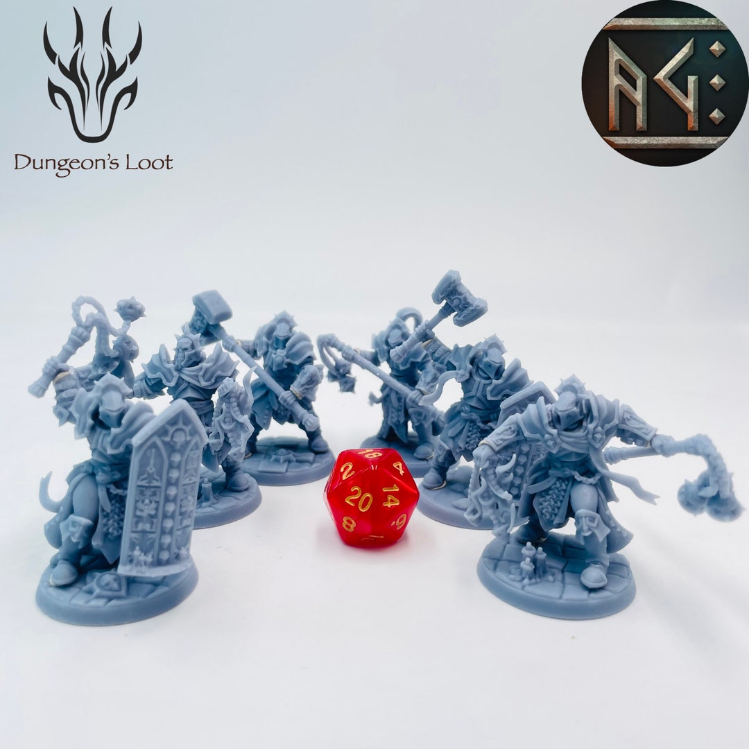 Sacred Templar (with Helm) - Artisan Guild - Dungeons and Dragons, Dnd ...