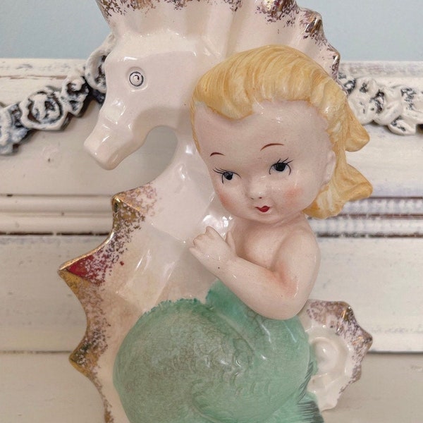 Lefton Mermaid - Etsy