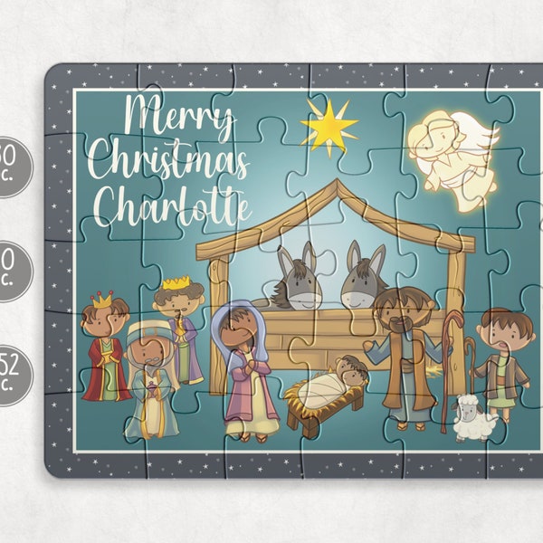 Nativity Puzzle - Etsy