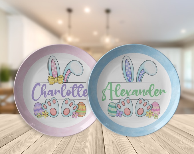 Personalized Peter Rabbit Plate - Beatrix Potter - 1st Birthday - Baby ...