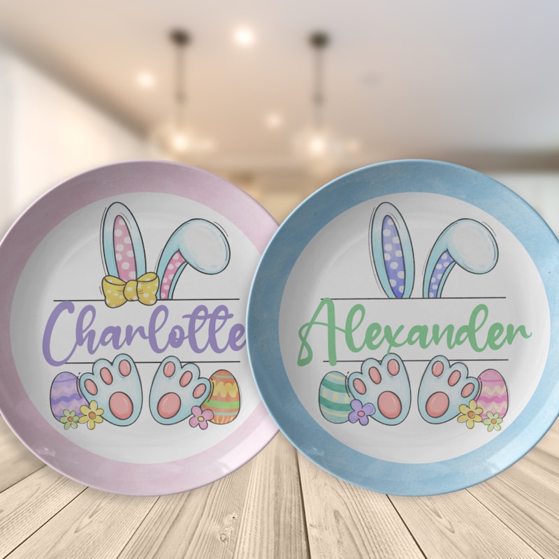 Easter Plate - Etsy