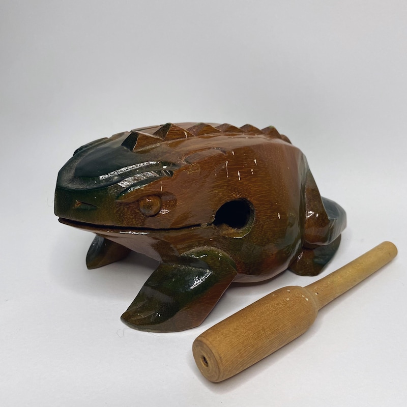 Wooden Frog Instrument - Etsy