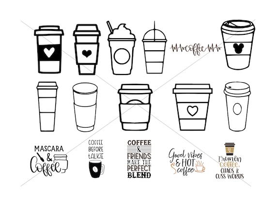 Coffee Silhouette Starbucks