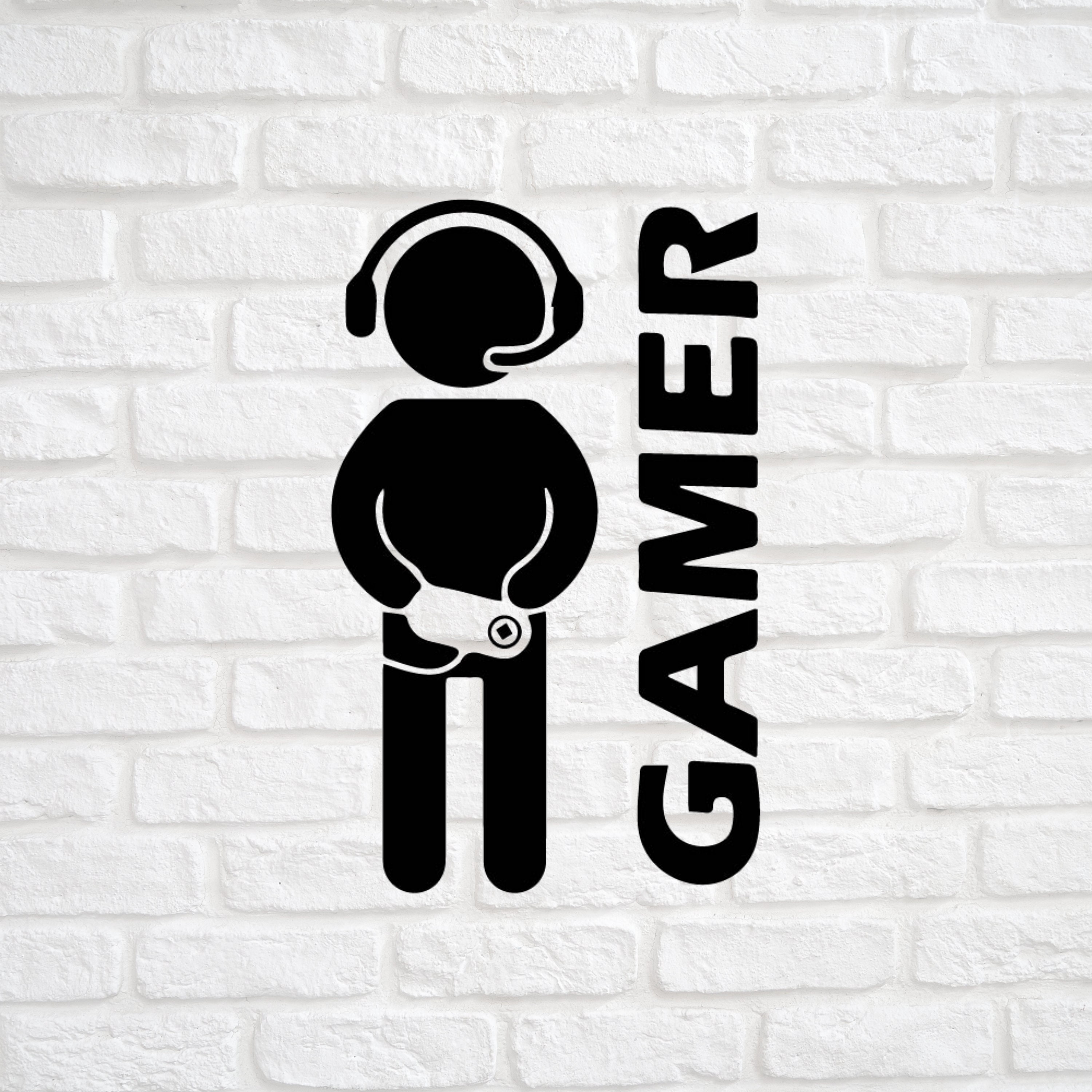 Gamer Svg, Gamer Vector Png, Instant Digital Download, Gamer Cut File ...