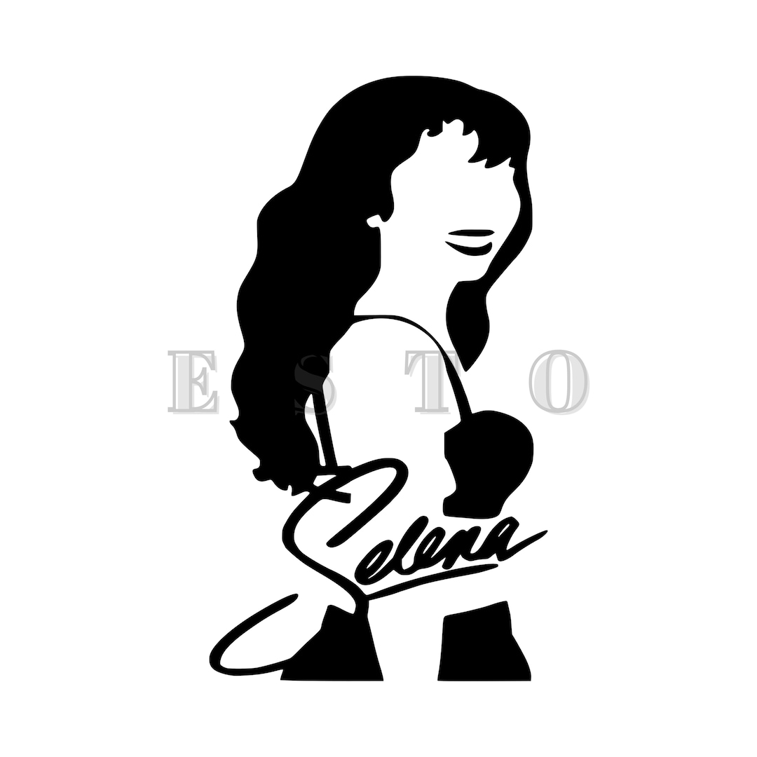 Selena Quintanilla SVG, Instant Download, Clipart, Eps, Pdf, Dxf, Png ...