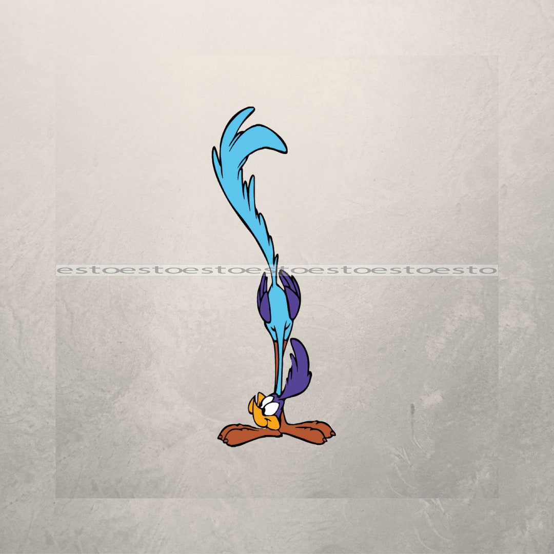 Buy Road Runner SVG PNG Road Runner Clipart Digital Download Online in ...